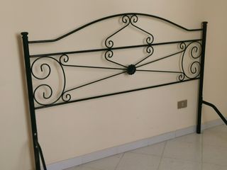 letto in ferro battuto 