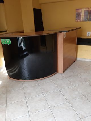 bancone angolare reception per ufficio