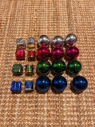 Set palline di Natale colori vari