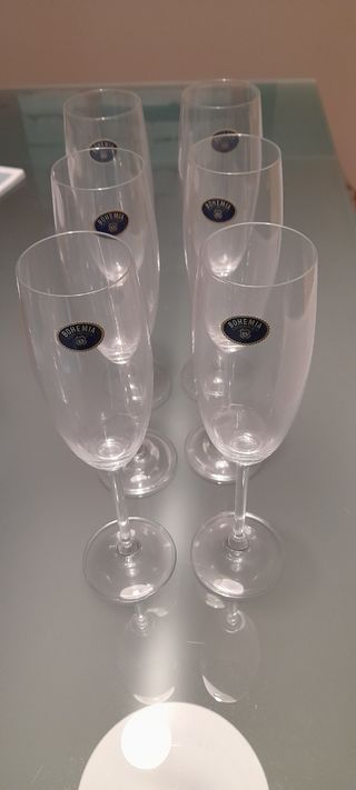 calici da spumante Bohemia 