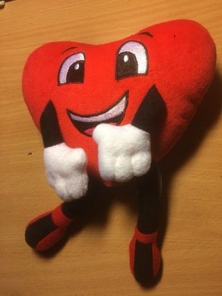 PELUCHE REGALO SAN VALENTINO TI AMO CM.16X20 LOVE