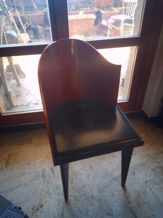 Coppia di sedie vintage "Toscana" Saporiti