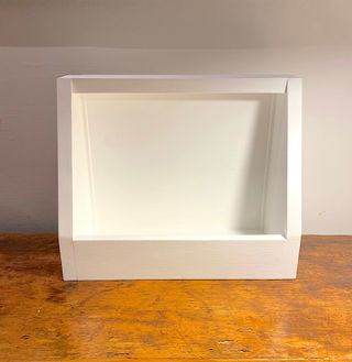 Scaffale, contenitore portaoggetti fatto a mano