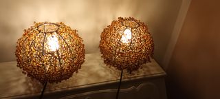 lampade in ambra