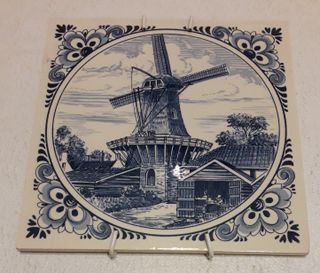 Piastrella quadrata da 15 cm, in ceramica olandese