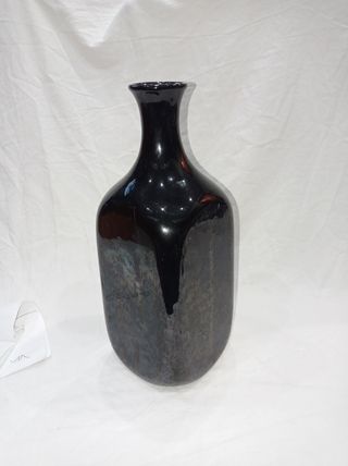 Vaso Vintage VETRO NERO. Arte e eleganza.
