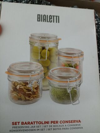 set barattoli bialetti