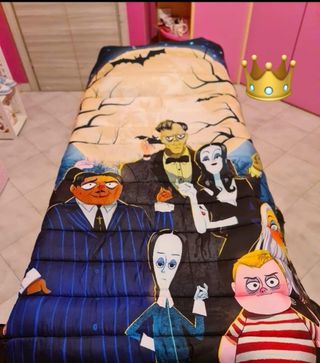 Trapunta famiglia Addams 