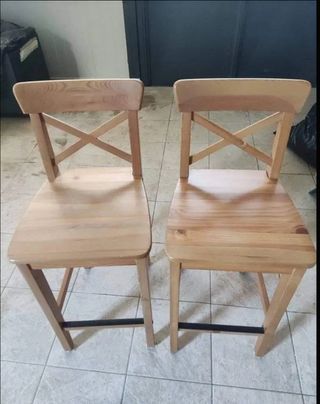 coppia sgabelli ingolf ikea