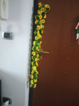 fiori con appendino attaccabile alla portr