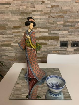 Statua decorativa Geisha