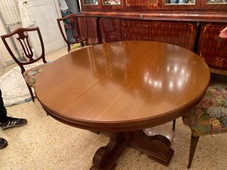 Tavolo tondo allungabile