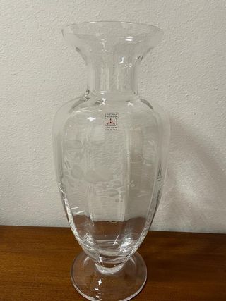 Vaso di cristallo 