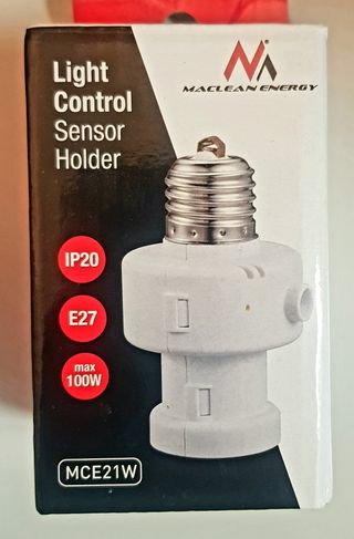 portalampada crepuscolare E27