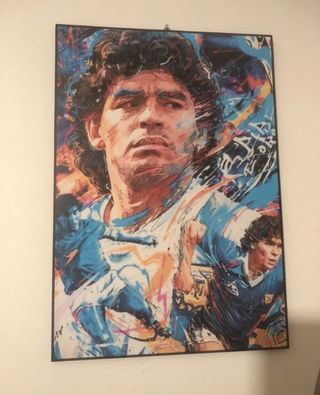 Ritratto Diego Armando Maradona 