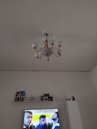 vendo lampadario in ottone
