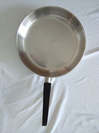 padella acciaio inox triplo fondo