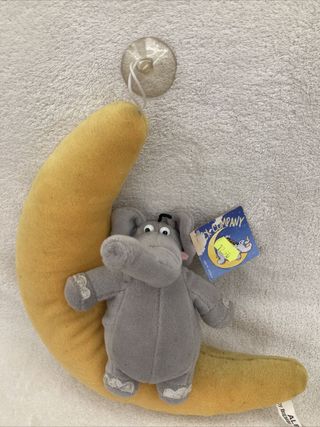 PELUCHE ELEFANTE SU LUNA CON VENTOSA CM. 30 LOVE S