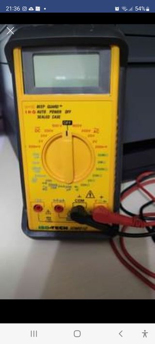 Multimetro - Tester ISO-TECH IDM 91 E