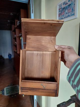 Scatola scrigno in legno 