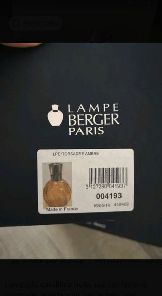 profumatore per ambienti,lampe berger,mod torsadee