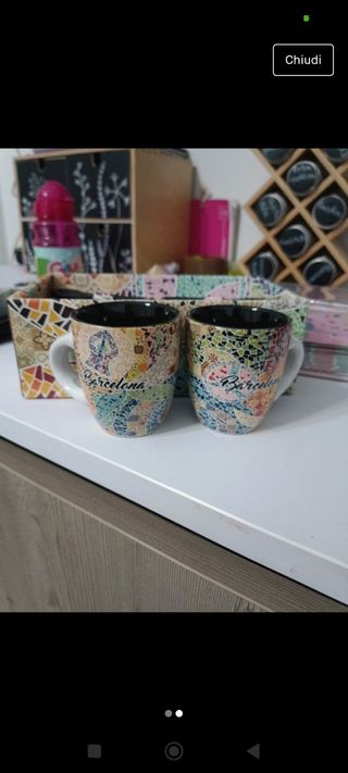tazzine originali Barcellona 