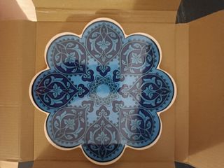 Sottopentola in ceramica dipinto a mano 