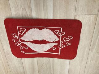 TAPPETINO BACIO 80 X 47 IDEA REGALO S. VALENTINO T