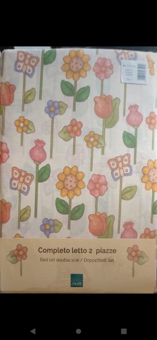 Set lenzuola matrimoniali Thun