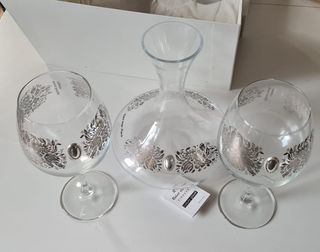 Set 2 Bicchieri e Decanter by Robert Design