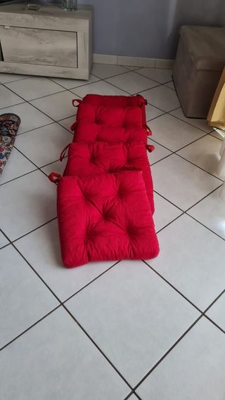 sei cuscini sedia Ikea 