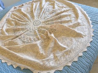 tovaglia uncinetto tonda