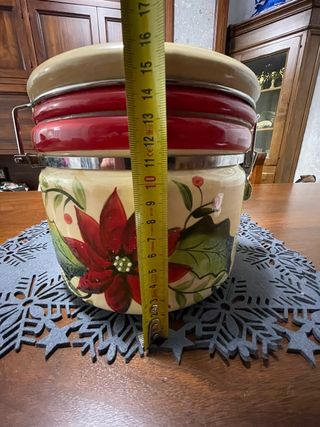 Barattolo di ceramica 