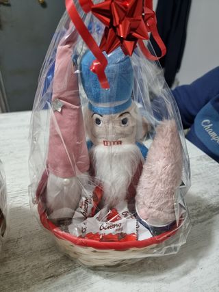 vendo cesto con Gnomo 