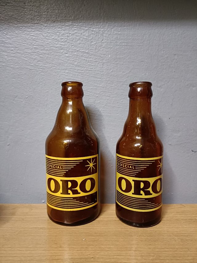 Antigua Botella de cerveza ORO Bilbao vacia de segunda mano por 35 EUR ... Antigua Botella de cerveza ORO Bilbao vacia de segunda mano por 35 EUR ...