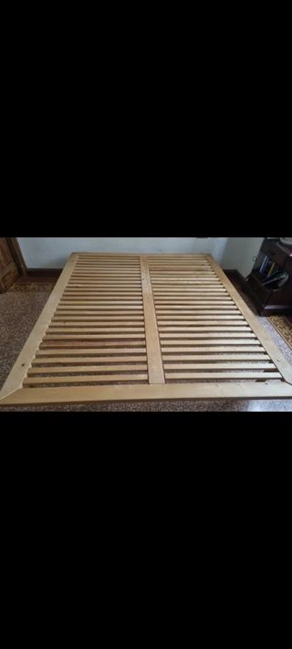 rete legno matrimoniale. Prezzo trattabile!