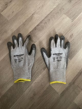 GUANTI DA LAVORO IN NITRILE COTONE (5 pezzi)