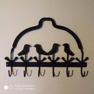 Appendiabiti ferro battuto 