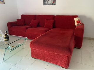 Divano rosso 
