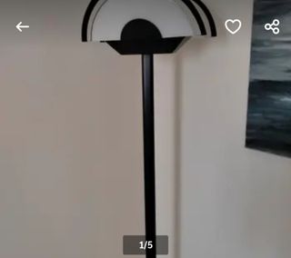 piantana lampada da terra