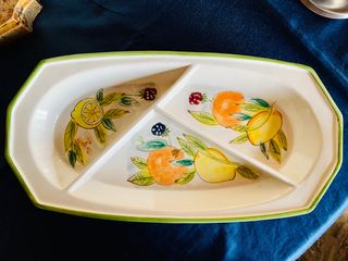 Antipastiera in ceramica