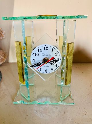 Orologio in vetro