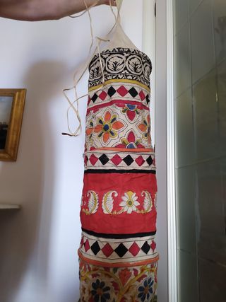 Paralume etnico artigianale di stoffa