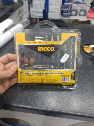 set punte in ferro per trapano