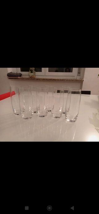 Set 8 bicchieri bibita 