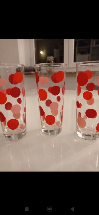 Set 6 bicchieri da bibita 