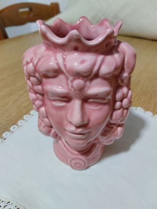 Testa di moro ceramica Caltagirone 