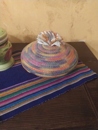 cesto fatto a mano messicano 