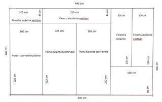 Moduli infissi per veranda 