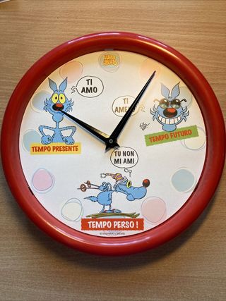 OROLOGIO DA MURO CAMERETTA LOVE SAN VALENTINO pila